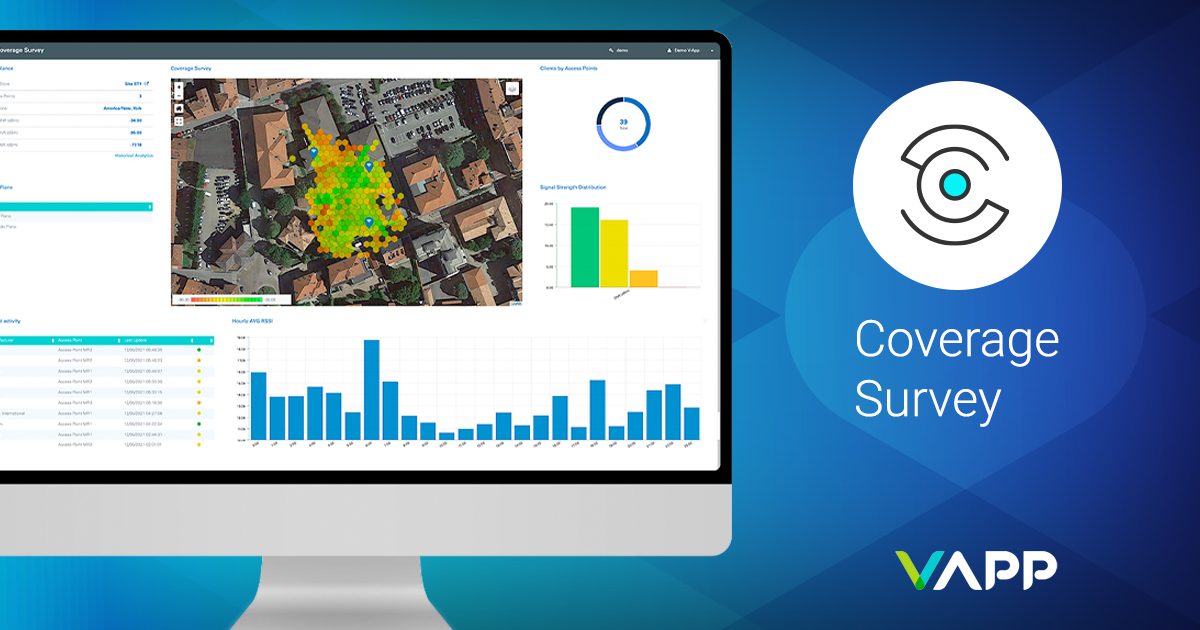 Coverage Survey is a complete Wi-Fi site surveying app | VAPP