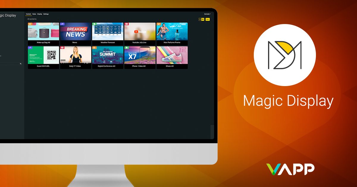 All-in-one event-driven content platform | VAPP